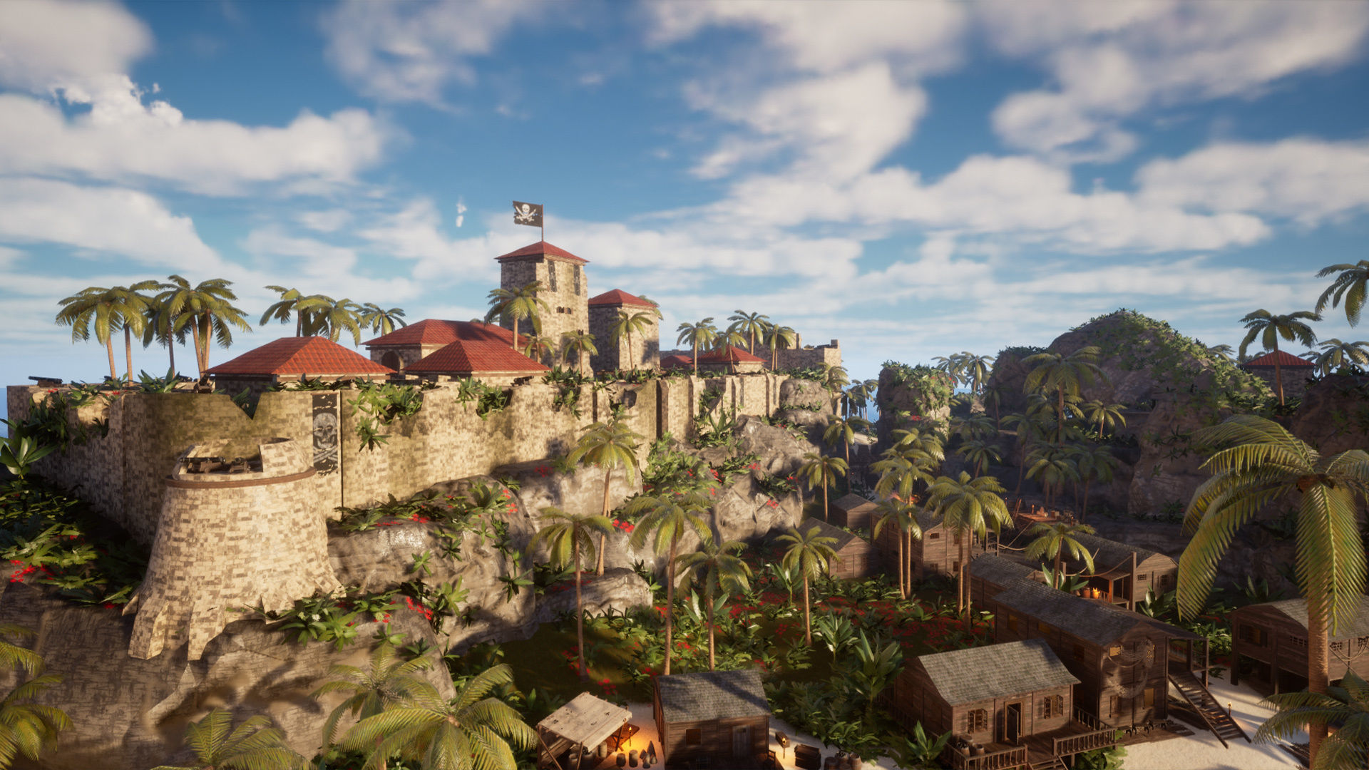 3D model Pirate Island Modular Pack -Unreal Engine- and -FBX- VR / AR ...