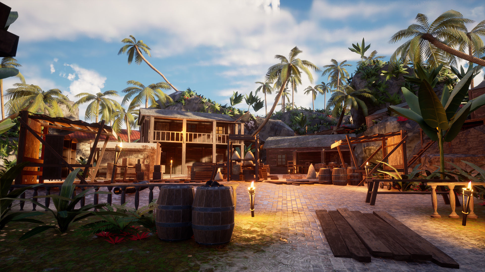 3D model Pirate Island Modular Pack -Unreal Engine- and -FBX- VR / AR ...