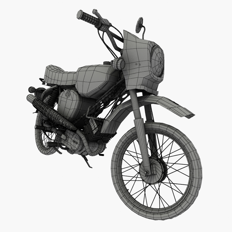 Simson S51 3D model | CGTrader