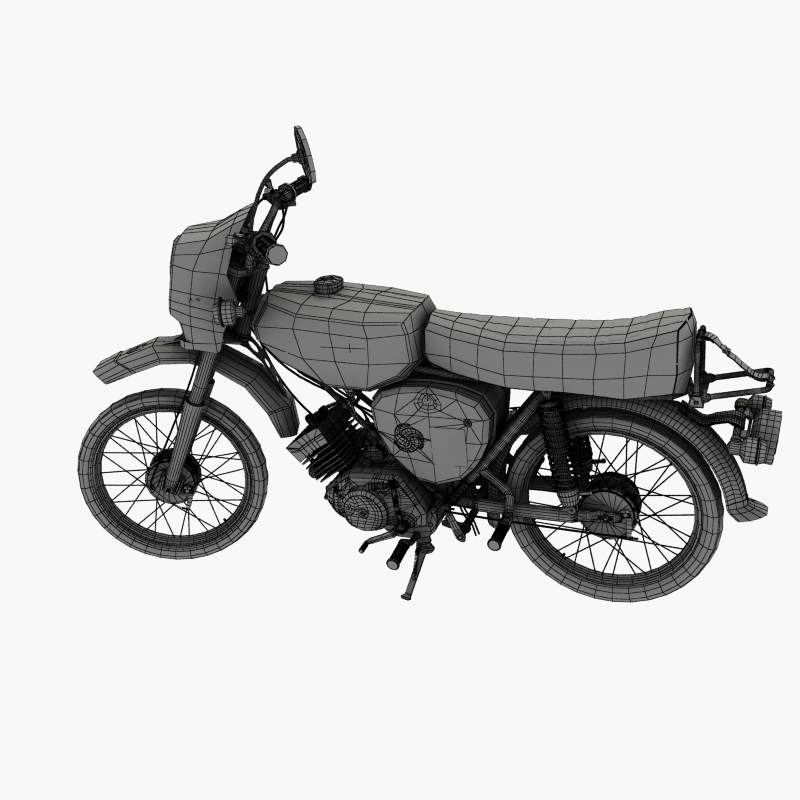 Simson S51 3D model | CGTrader
