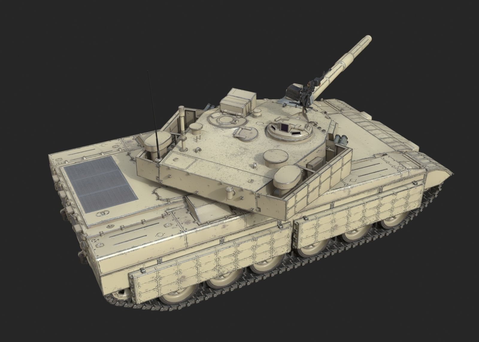 3D model 4 coatings of PLA Army ZTZ96B ZTZ-96B Main Battle Tank MBT VR / AR / low-poly | CGTrader