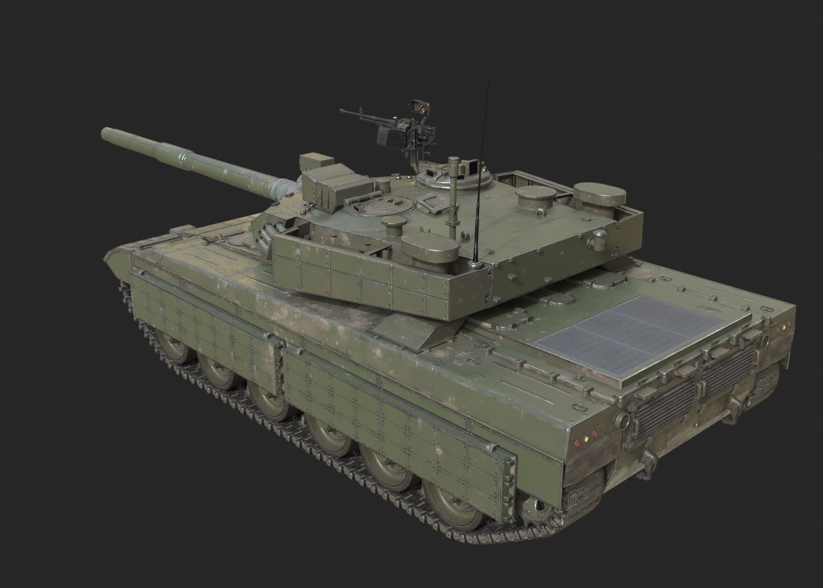3D model 4 coatings of PLA Army ZTZ96B ZTZ-96B Main Battle Tank MBT VR / AR / low-poly | CGTrader