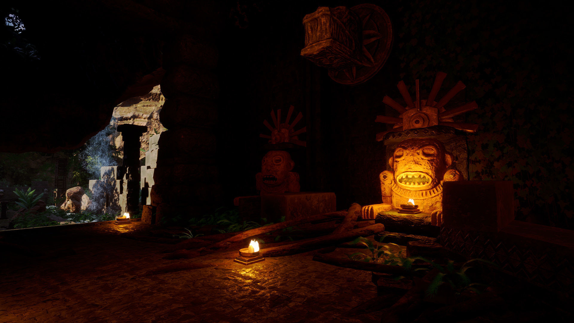 3D model Maya Temple Modular Kit -Unreal Engine- and -FBX- VR / AR ...