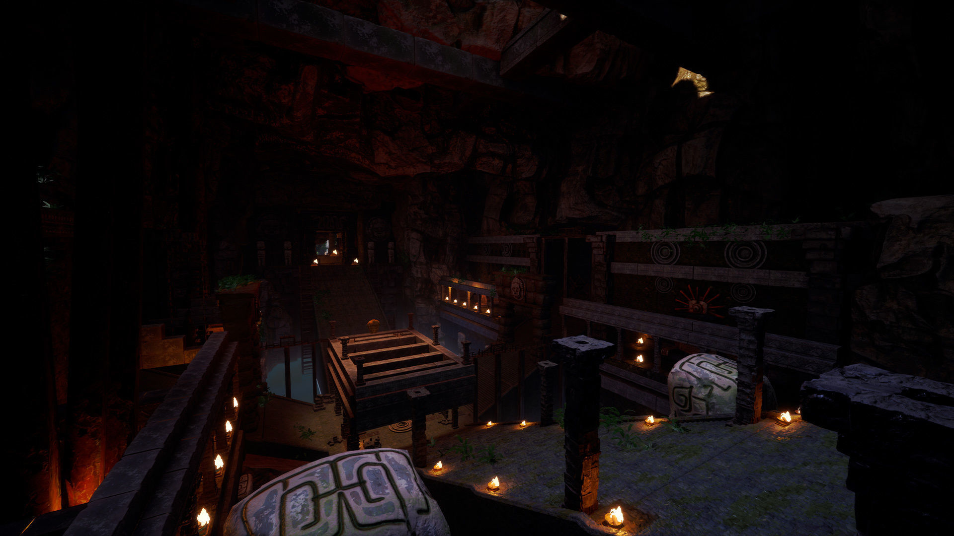 3D model Maya Temple Modular Kit -Unreal Engine- and -FBX- VR / AR ...