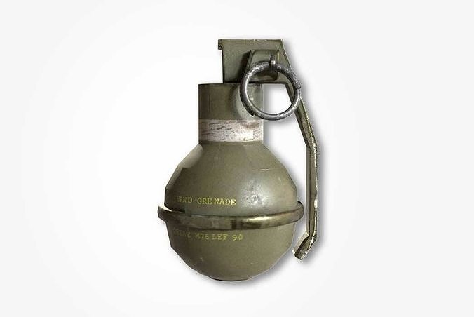 M26 Grenade - Military 3D model | CGTrader