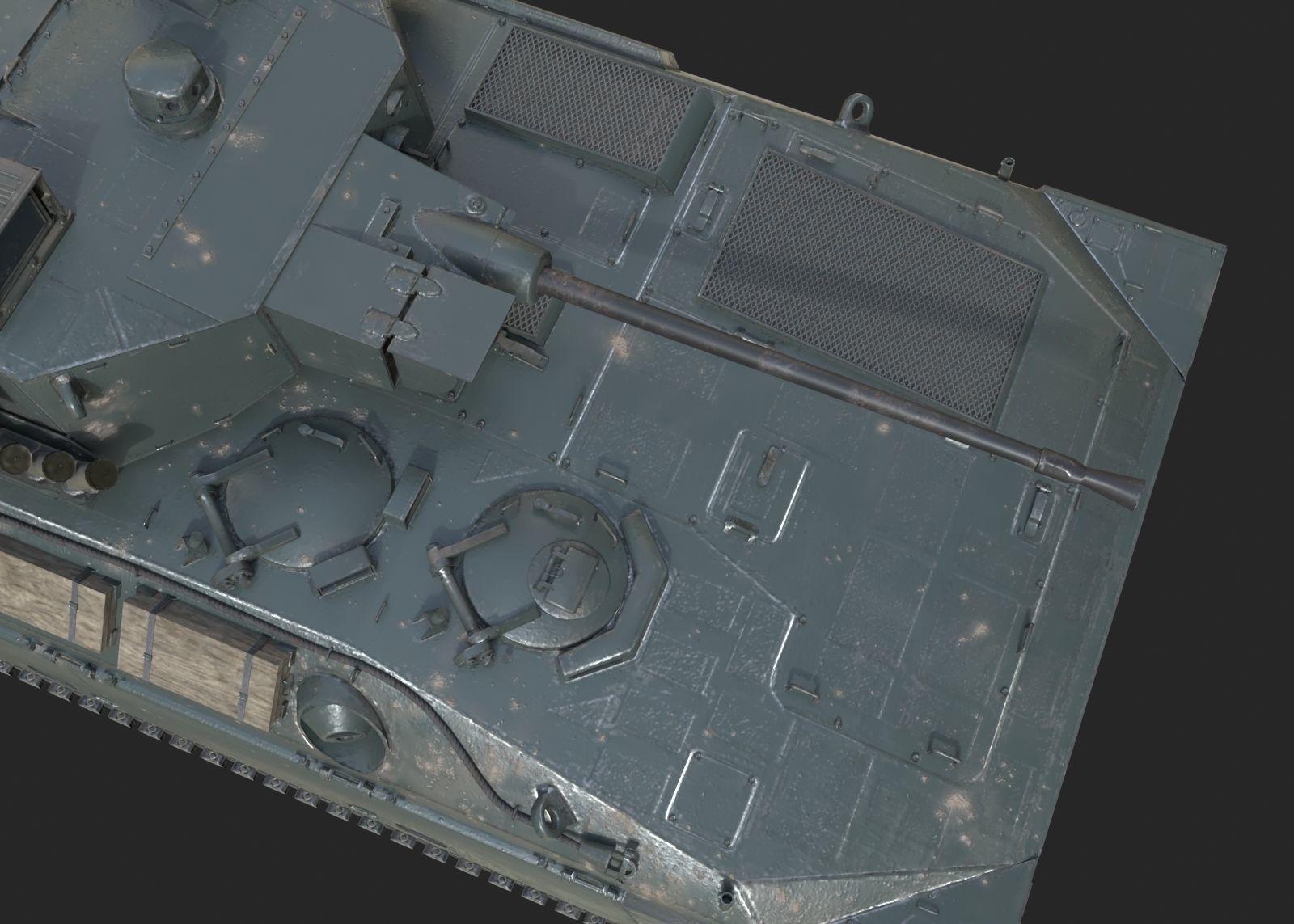 3D model 2 coatings of JSDF Type 89 Infantry fighting vehicle VR / AR ...