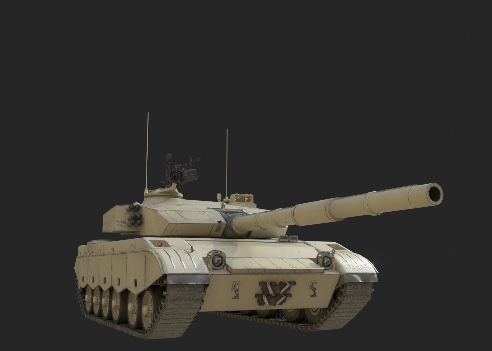 3D model 4 coatings of PLA Army ZTZ96A ZTZ-96A Main Battle Tank MBT VR ...