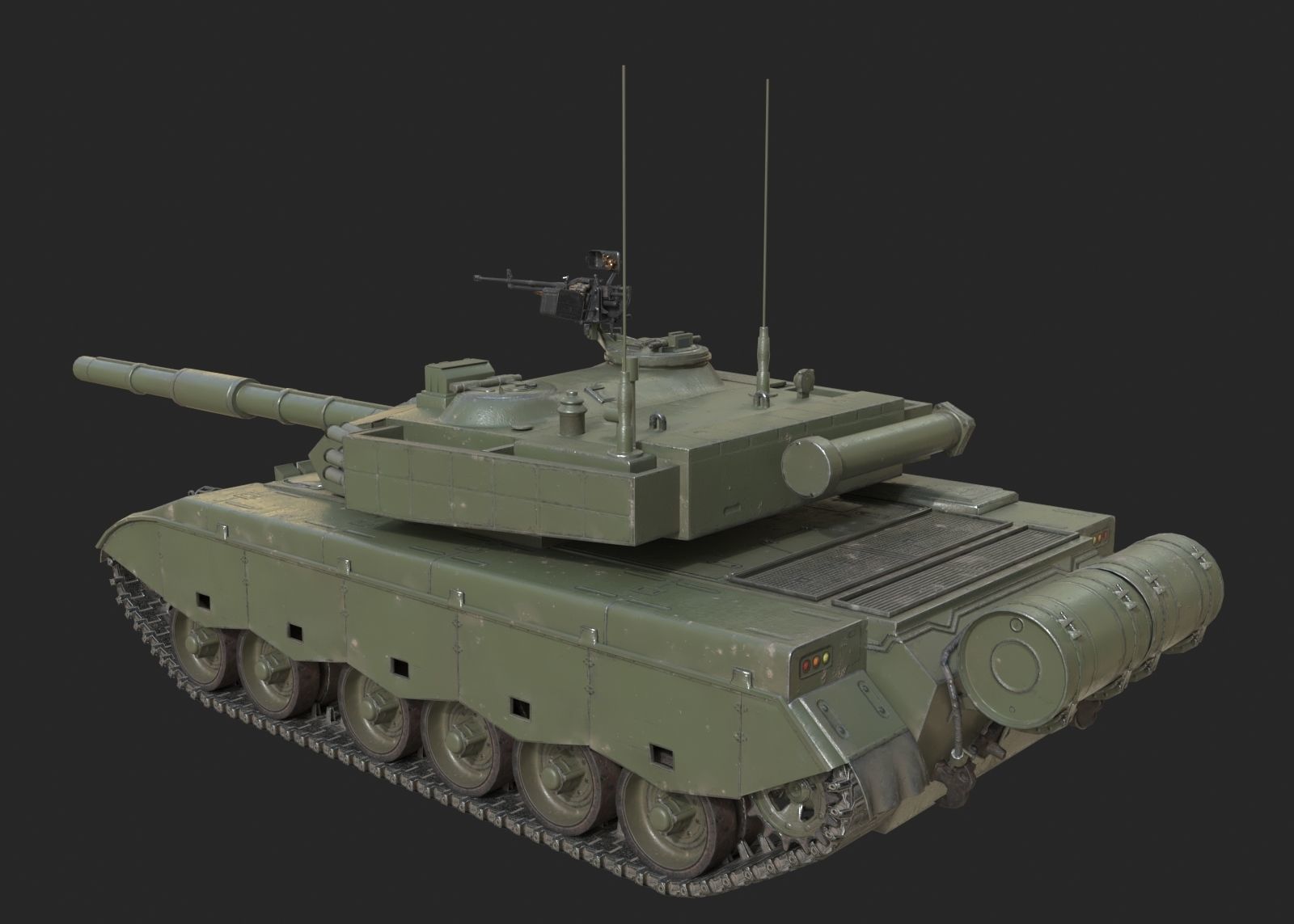 3D model 4 coatings of PLA Army ZTZ96A ZTZ-96A Main Battle Tank MBT VR / AR / low-poly | CGTrader