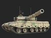 3D model 4 coatings of PLA Army ZTZ96A ZTZ-96A Main Battle Tank MBT VR ...