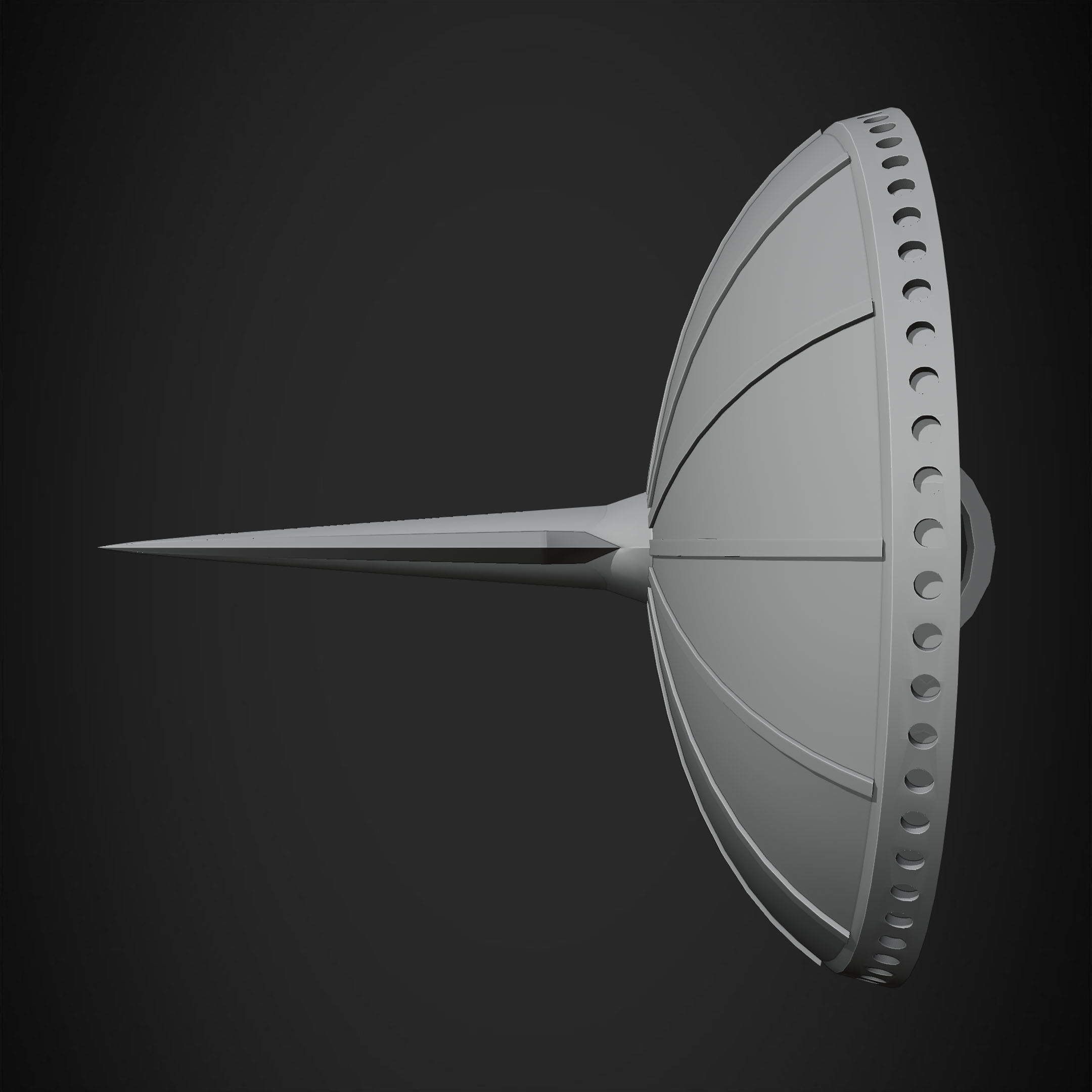 Dark Souls Siegmeyer Pierce Shield for Cosplay 3D model 3D printable ...