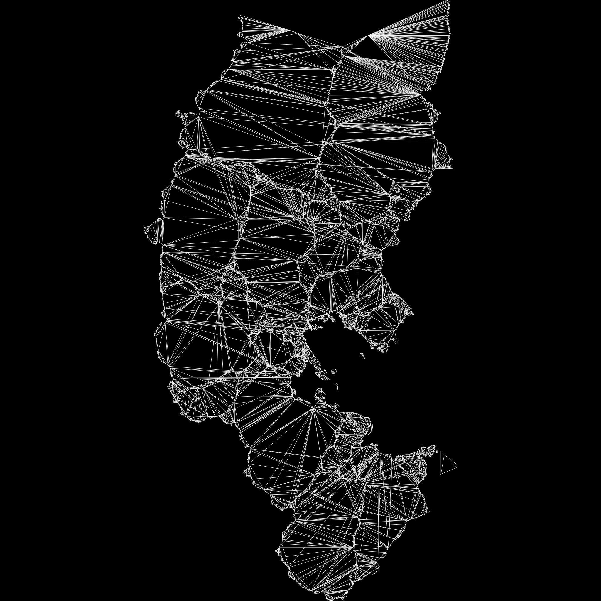 Puno Peru map region geography political geographic 3D model rigged ...