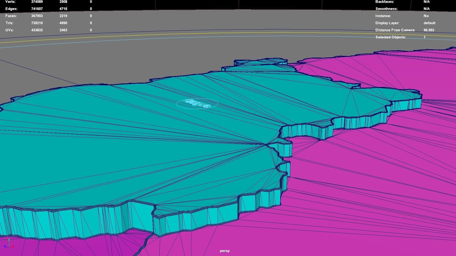 Amazonas Peru map region geography political geographic 3D model rigged ...