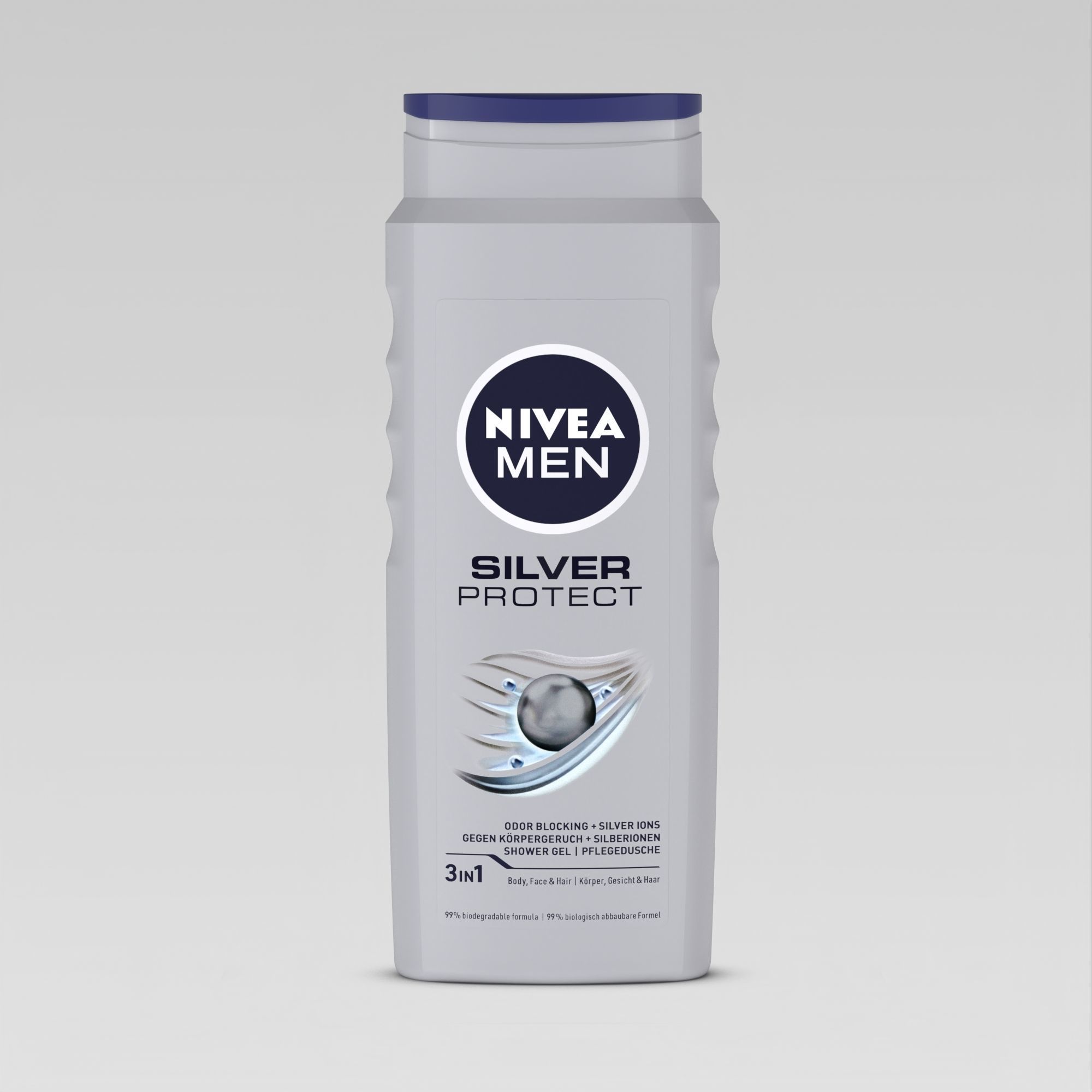NIVEA MEN Silver Protect 500ml V2 3D model | CGTrader