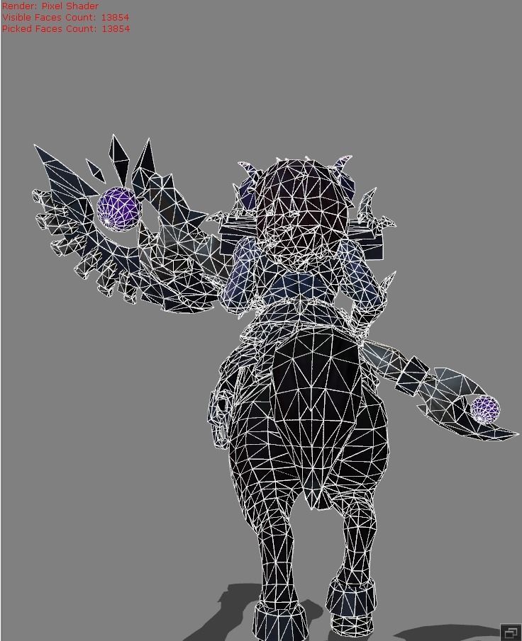 3D model Hylos Abyssal Shaman Skin VR / AR / low-poly | CGTrader