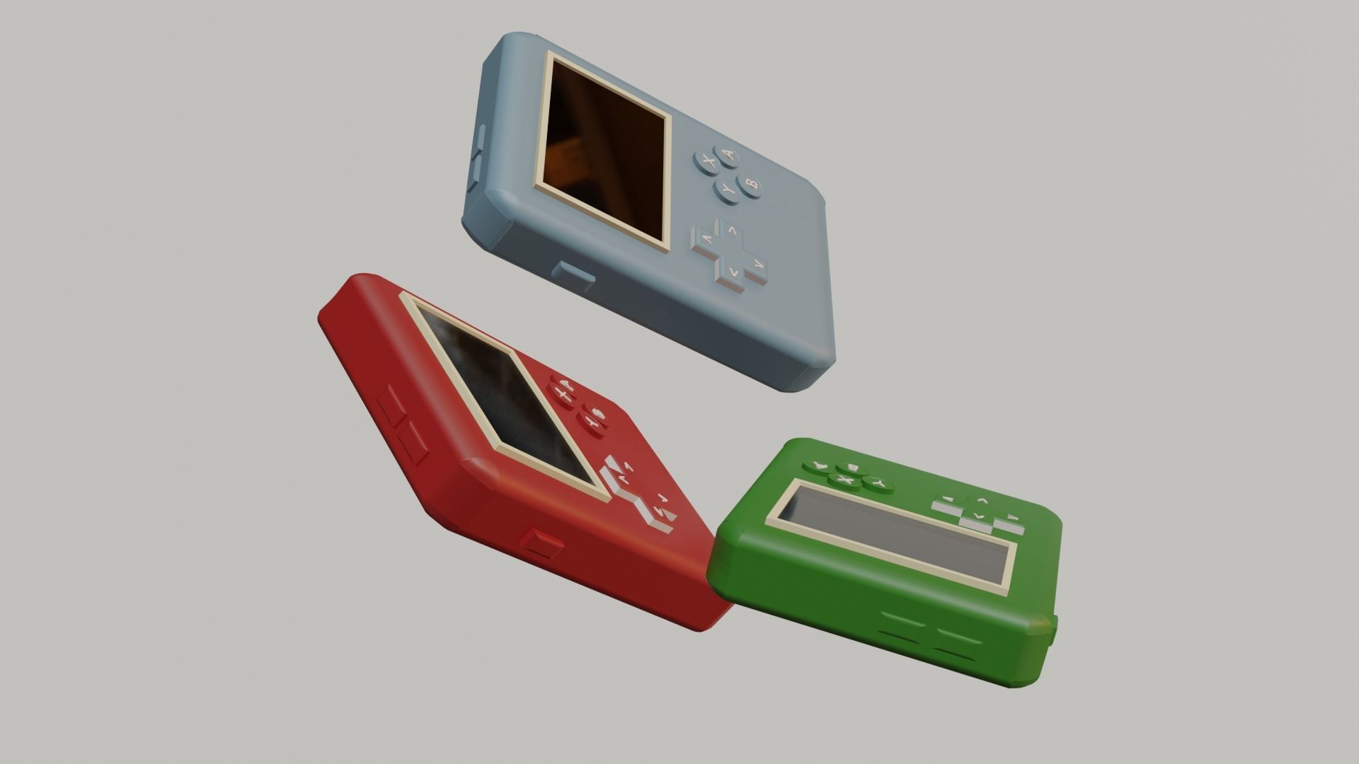 Gameboy Model 3D model | CGTrader