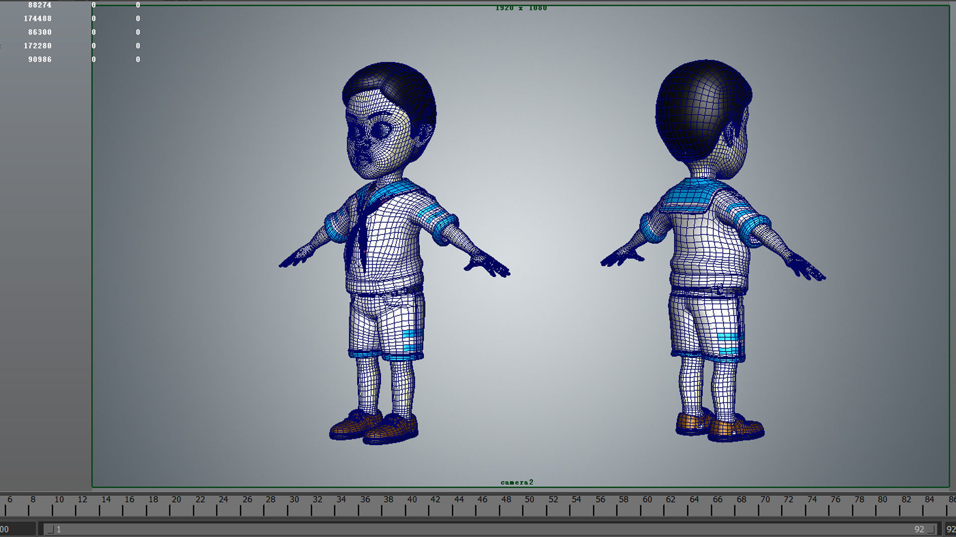 cartoon character family child role young human 3D model | CGTrader