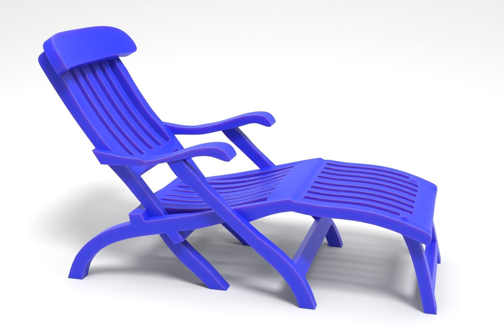 Deck Chair Titanic 3D model 3D printable | CGTrader