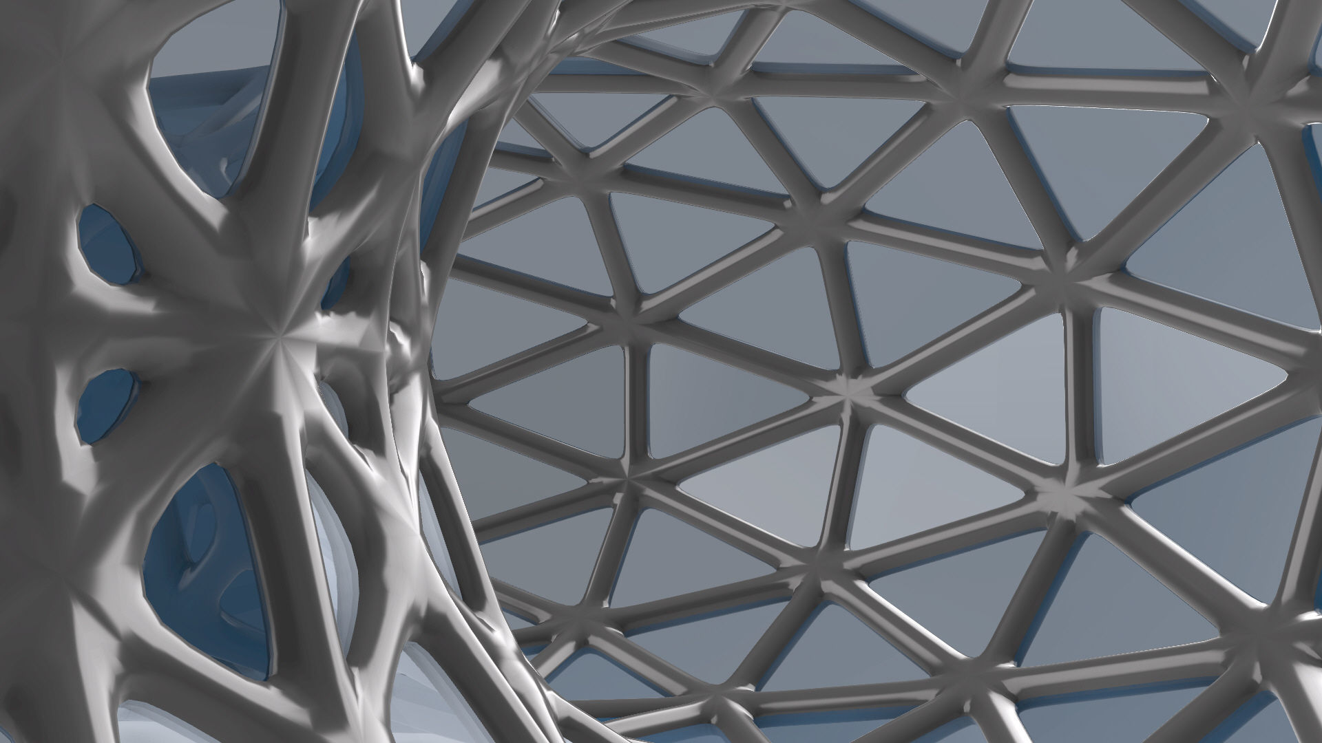 Triangulated Torus Exoskeleton Gemstone 3D model 3D printable | CGTrader