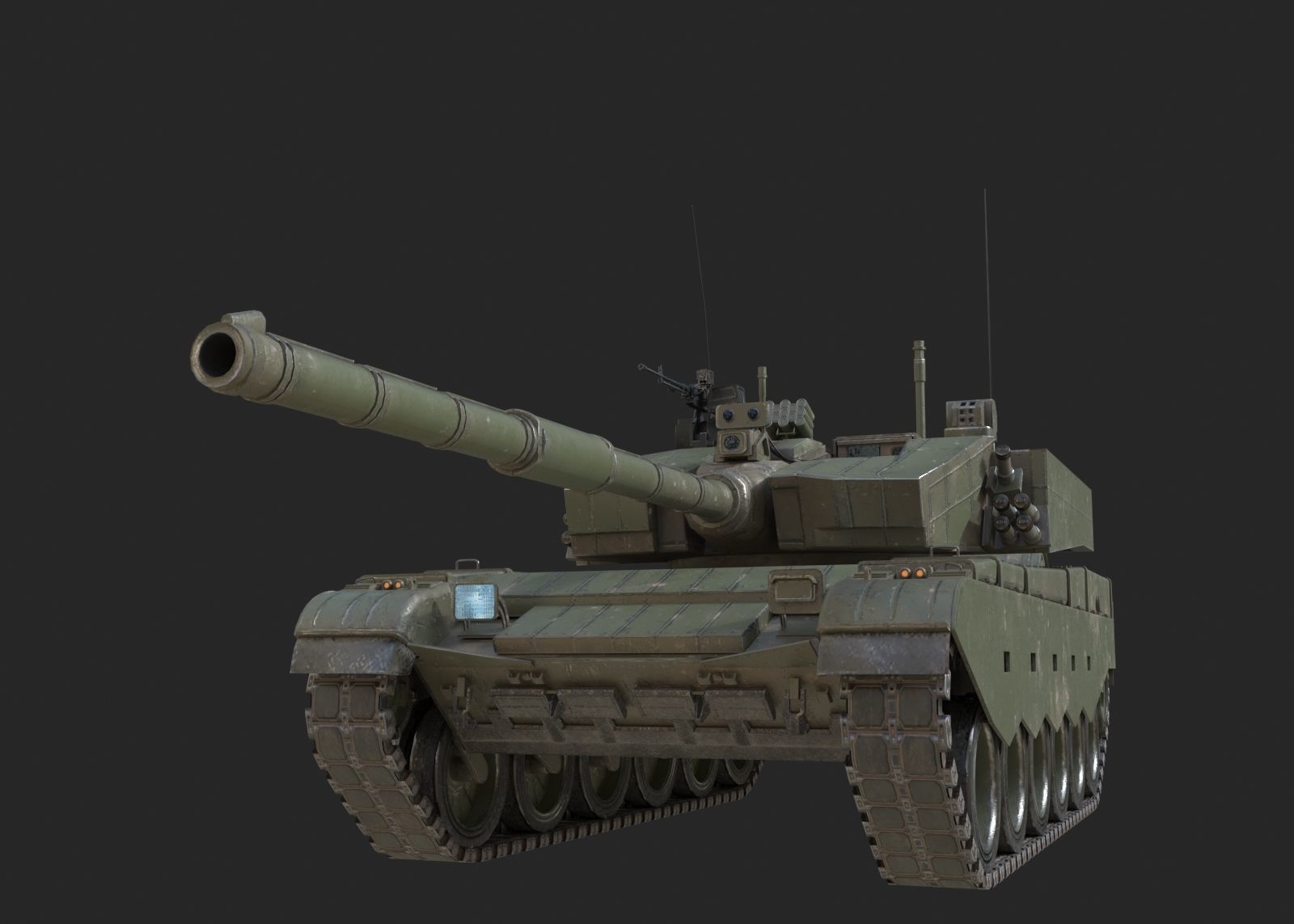 3D model 4 coatings of PLA Army ZTZ99A ZTZ-99A Main Battle Tank MBT VR / AR / low-poly | CGTrader