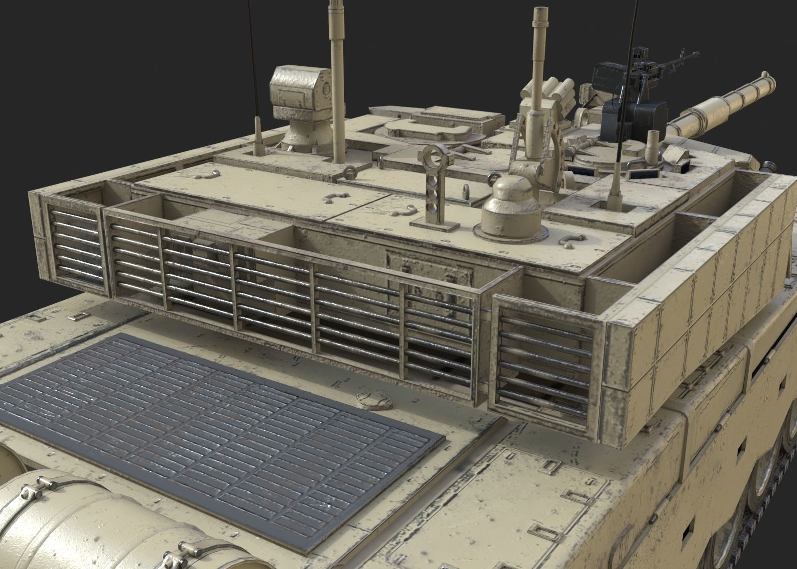 3D model 4 coatings of PLA Army ZTZ99A ZTZ-99A Main Battle Tank MBT VR ...