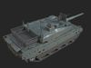 3D model 2 coatings of JSDF Type 10 Main Battle Tank MBT VR / AR / low ...