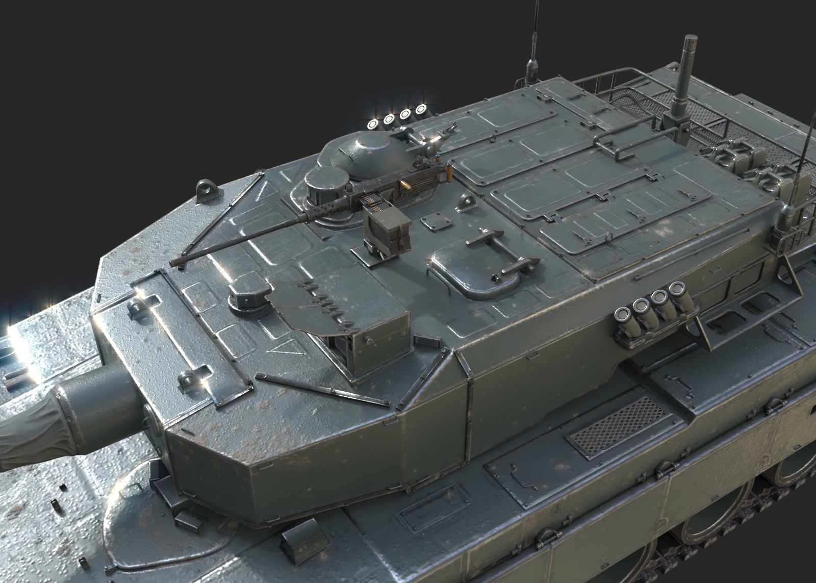 3D model 2 coatings of JSDF Type 90 Type-90 Main Battle Tank MBT VR / AR / low-poly | CGTrader