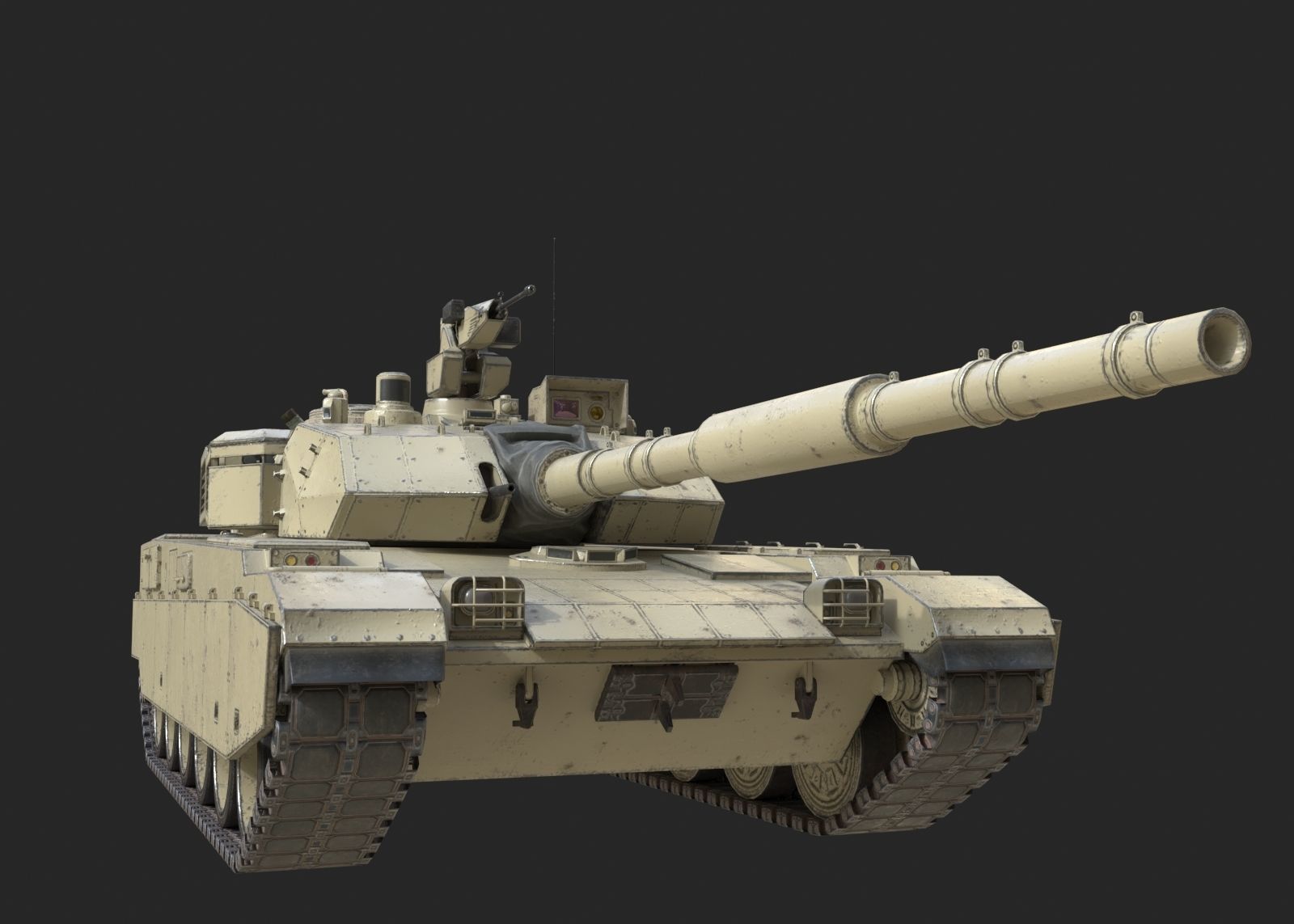 3D model 4 coatings of Pakistan VT4 MBT3000 Al-Hyder Main Battle Tank ...