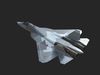 3D model 4 coatings of Sukhoi Su-57 Felon Stealth Fighter VR / AR / low ...