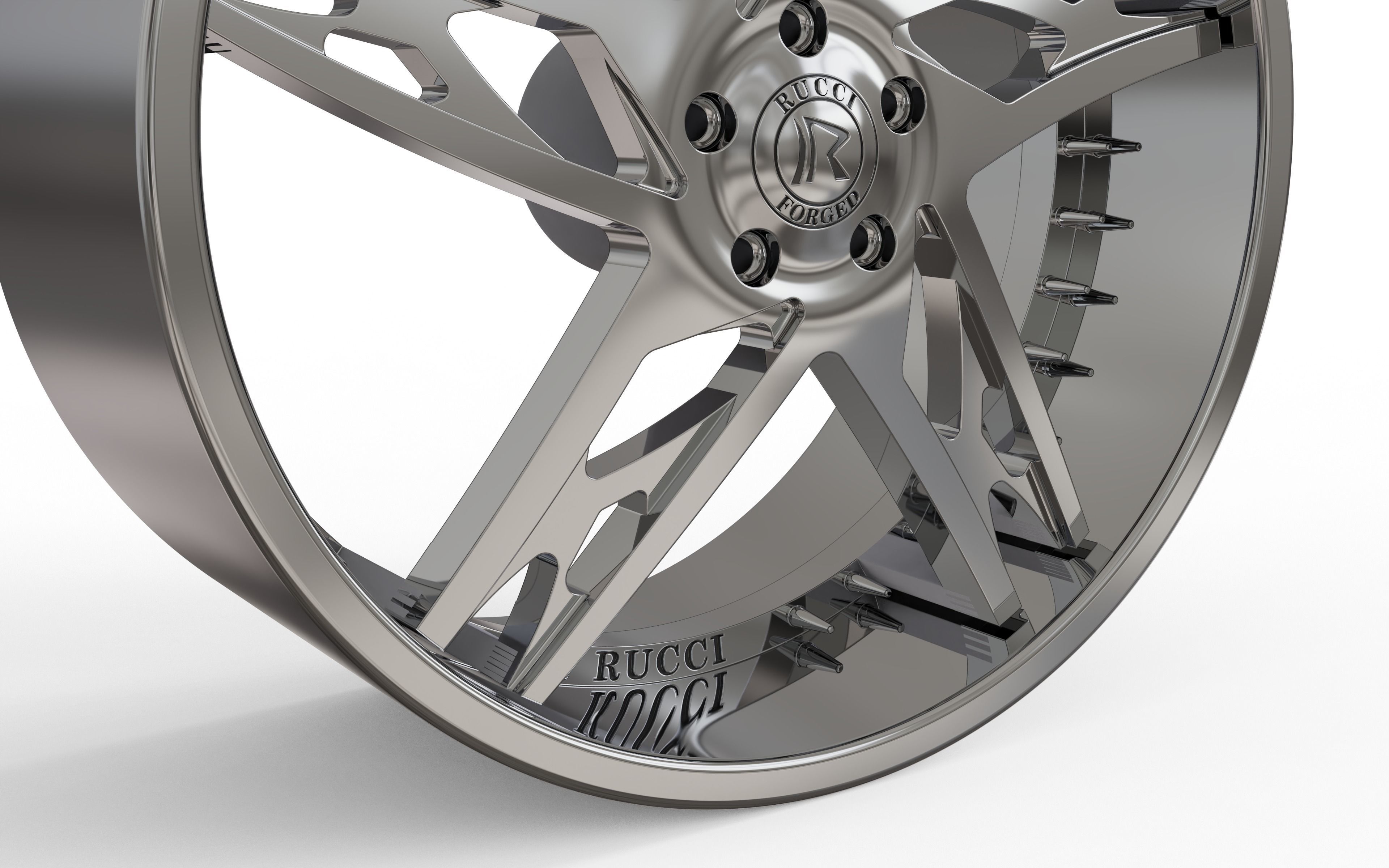 RUCCI FORGED CUERVO CONCAVE WHEEL 3D model 3D printable | CGTrader