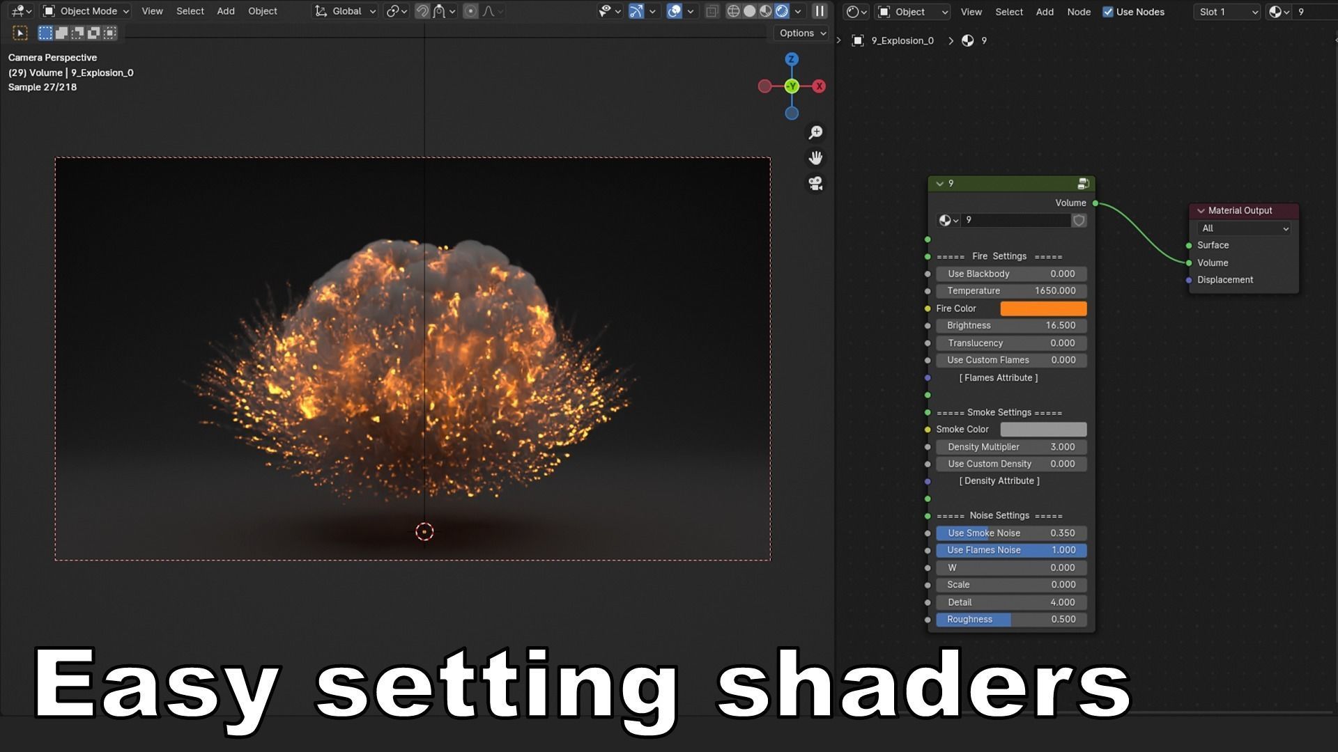 Super Realistic Explosion 9 - vdb animated 3D model animated | CGTrader