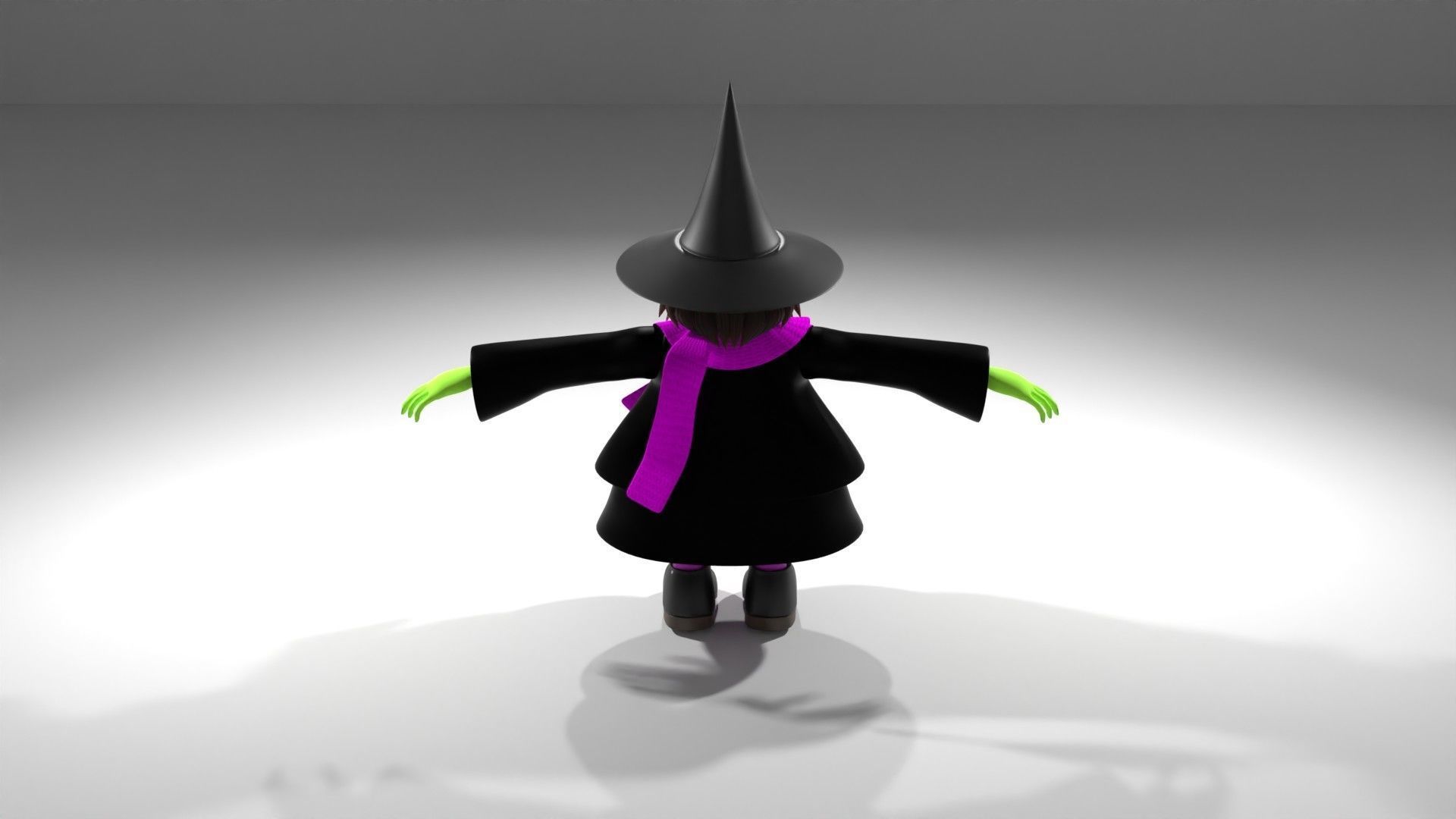 the witch grunty-la bruja gruntilda en 3d 3D model animated rigged ...
