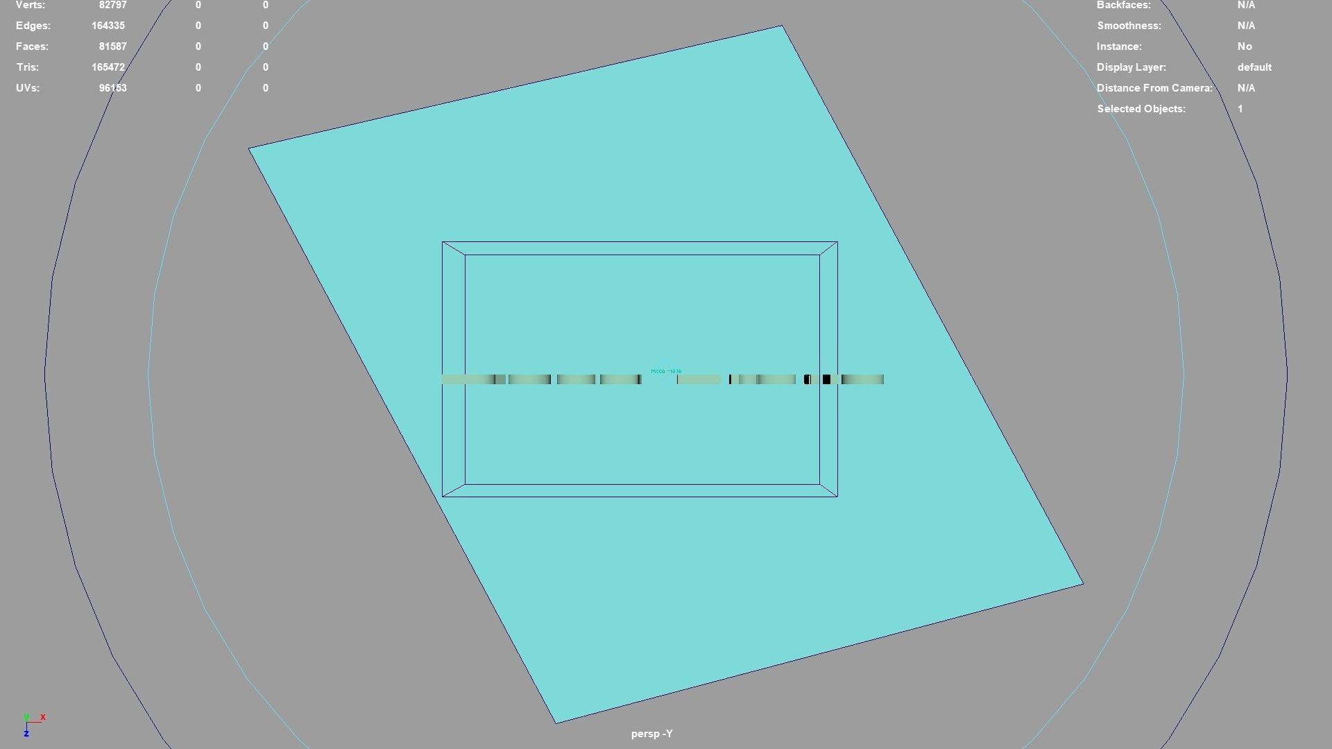 Roca Fraile Chile map region geography political geographic 3D model ...