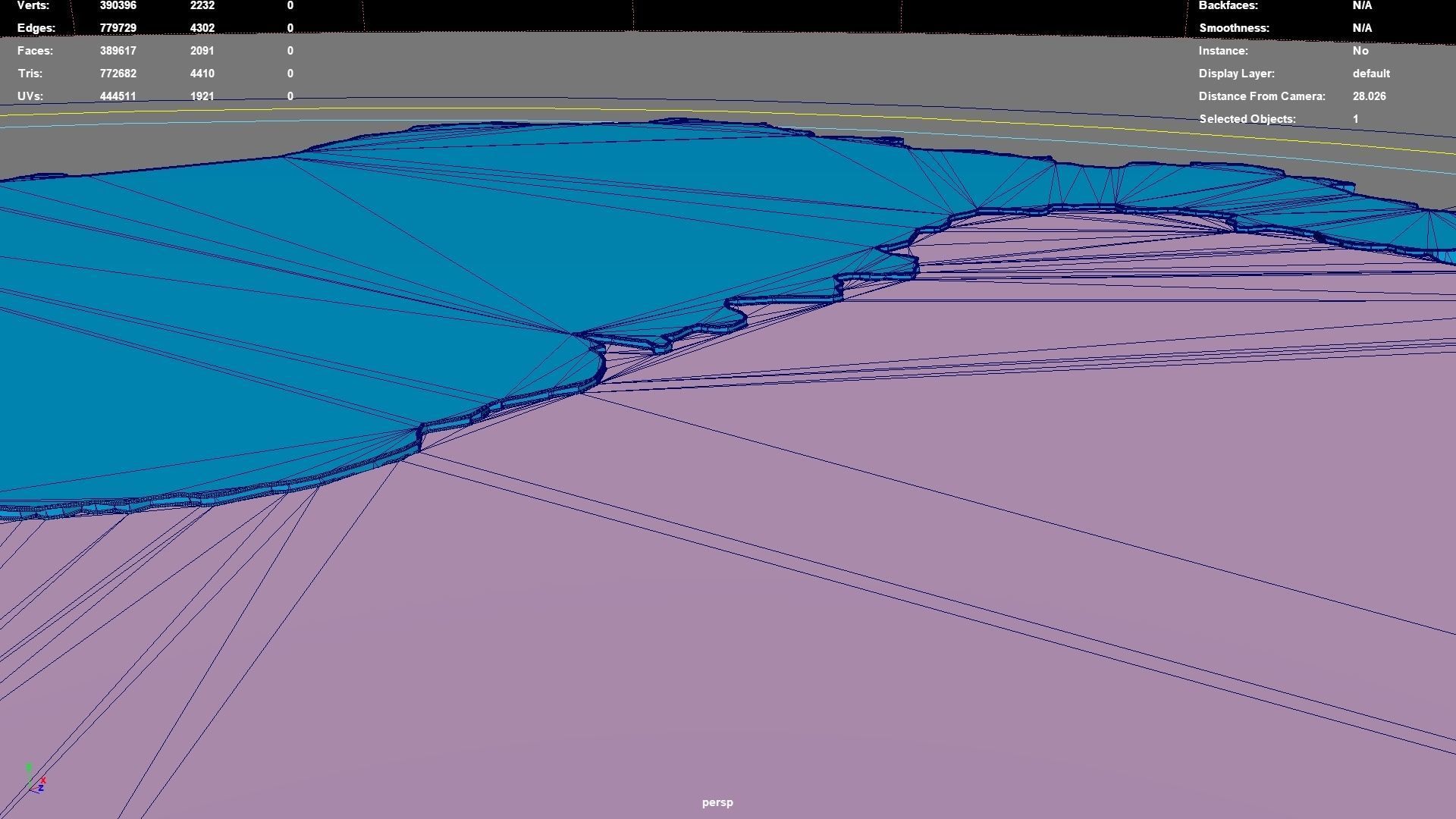 Region de Los Rios Chile map region geography political 3D model rigged ...