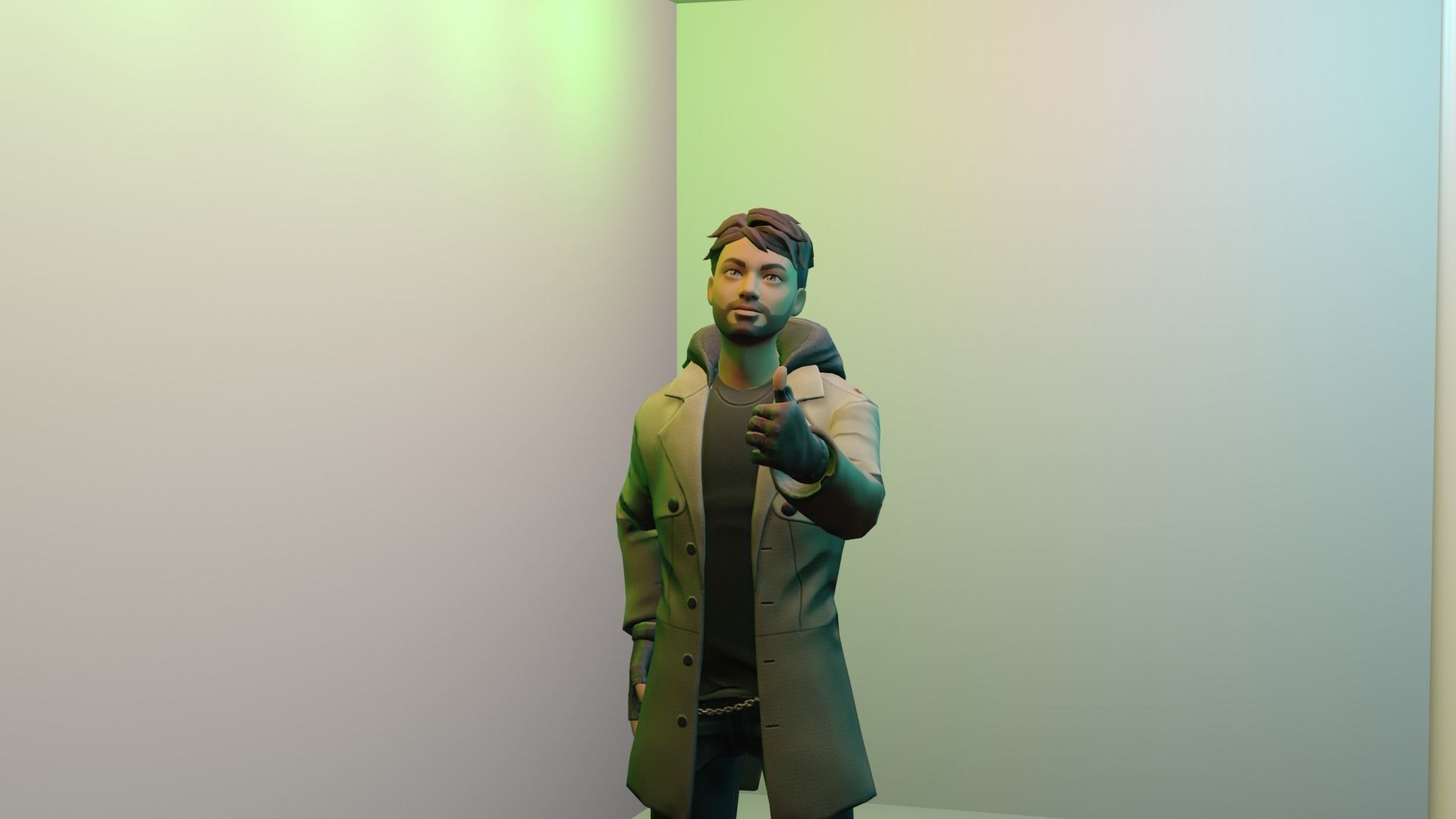 Rigged Game ready character free VR / AR / low-poly 3D model rigged ...