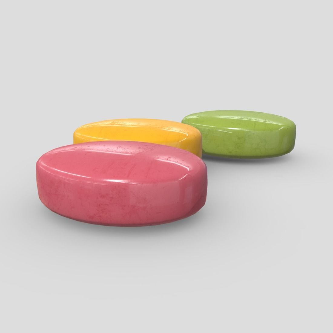 CC0 - Candies free VR / AR / low-poly 3D model | CGTrader
