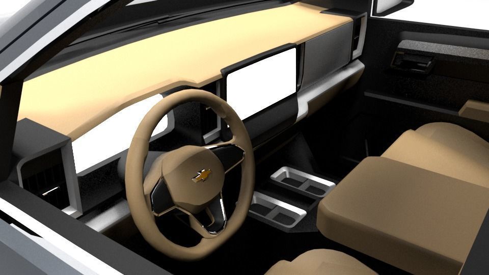 3D model CHEVROLET SILVERADO 2022 VR / AR / low-poly | CGTrader