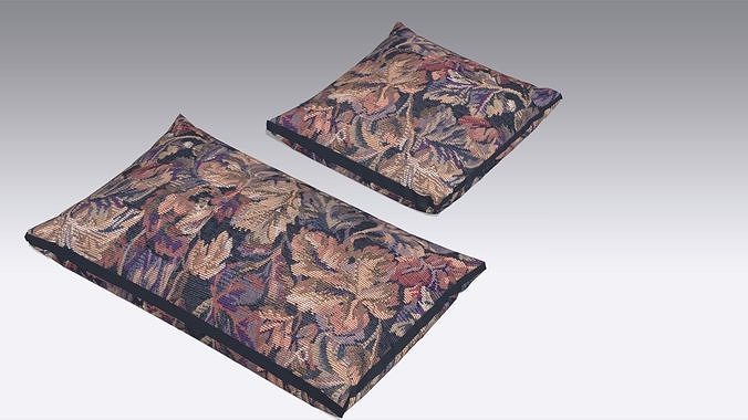 3D model Cushion - Pillow VR / AR / low-poly | CGTrader