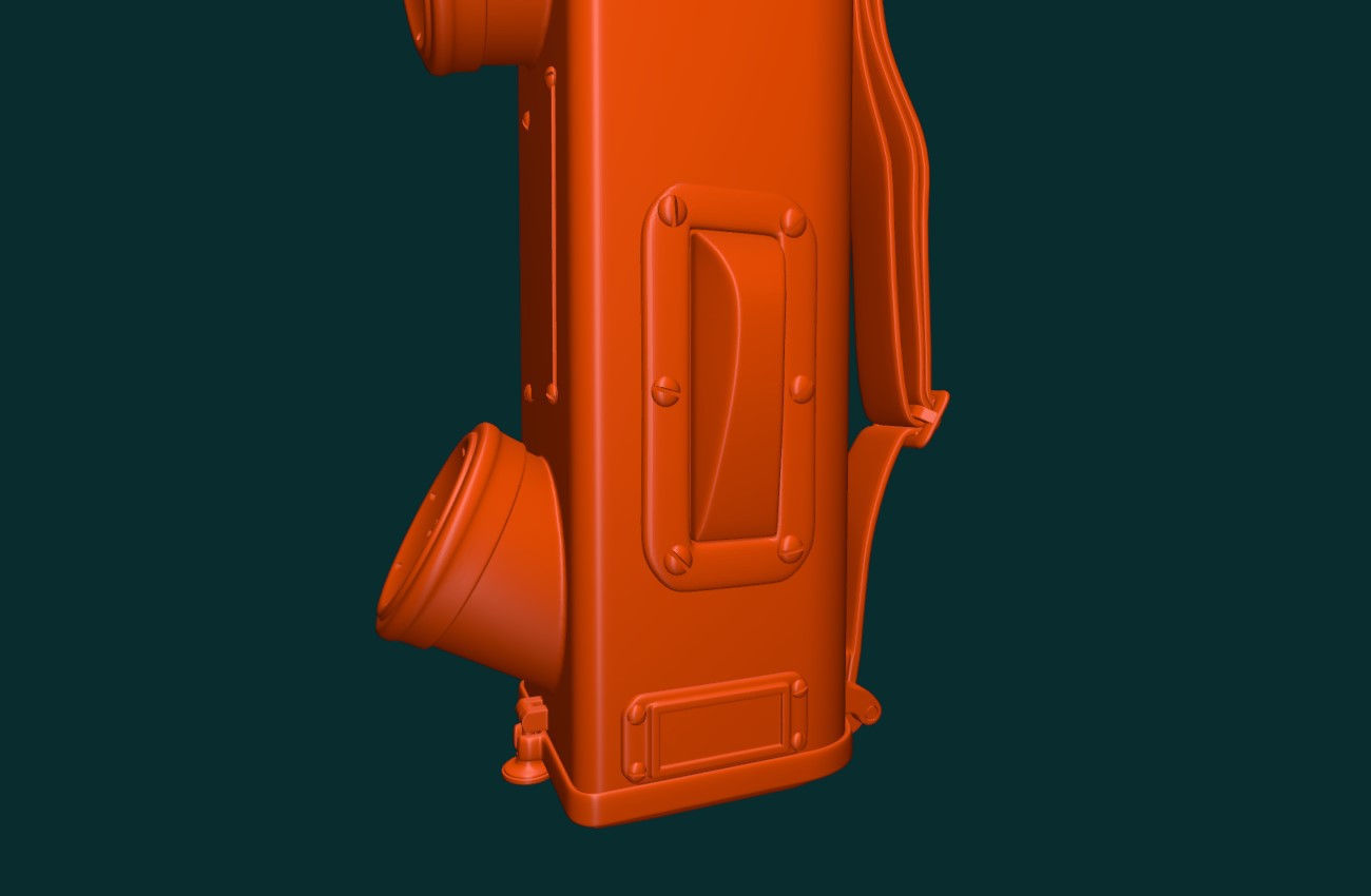 SCR-536 radio transceiver 3D model 3D printable | CGTrader