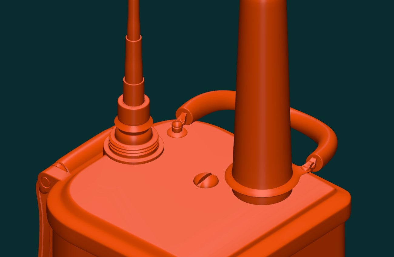 SCR-536 radio transceiver 3D model 3D printable | CGTrader