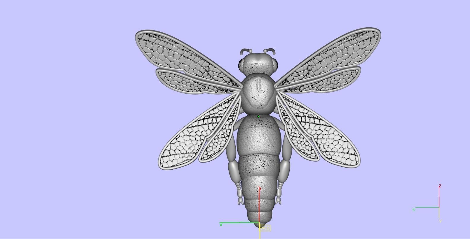Queen bee 3D print model 3D model 3D printable | CGTrader