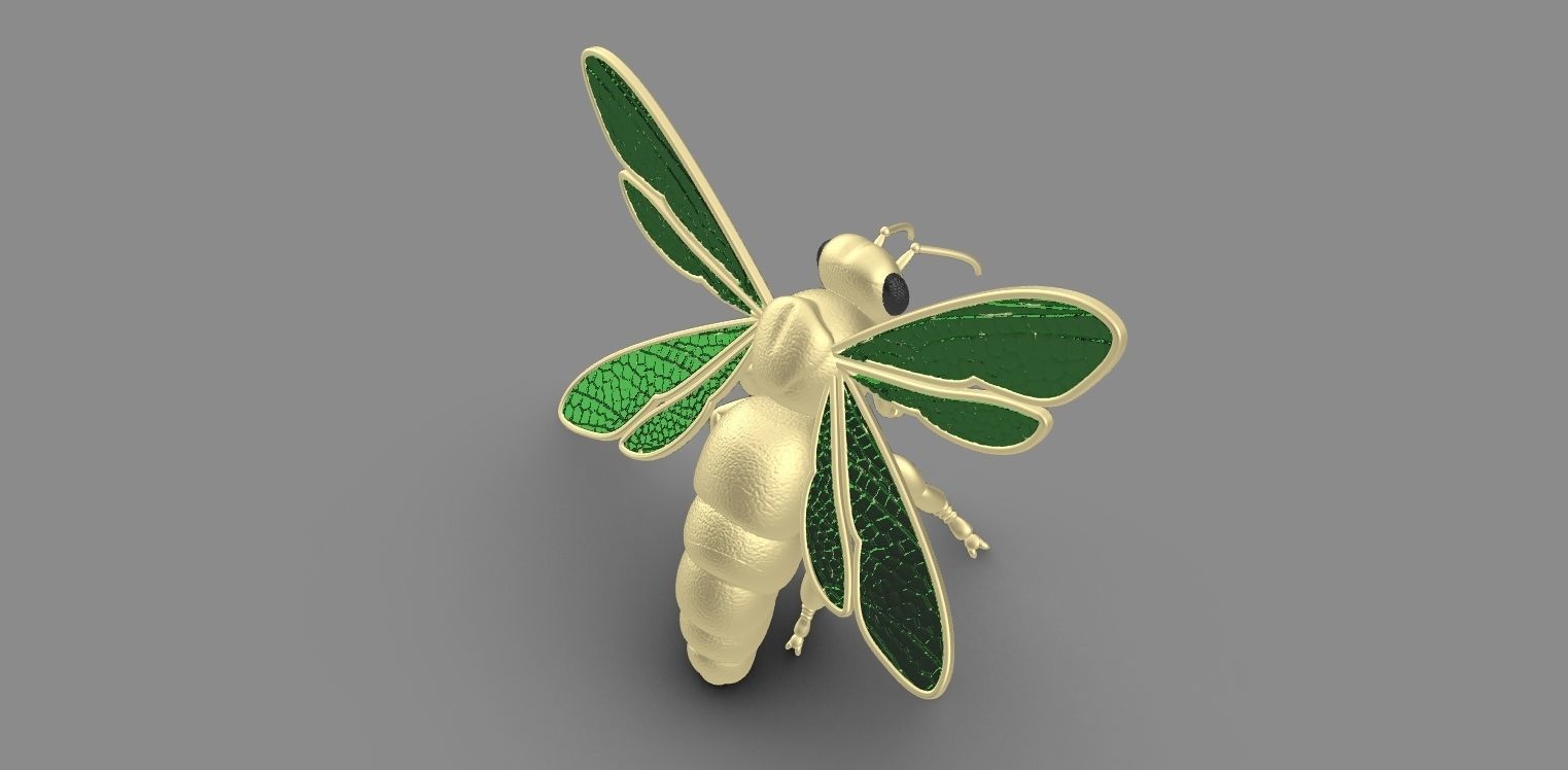 Queen bee 3D print model 3D model 3D printable | CGTrader