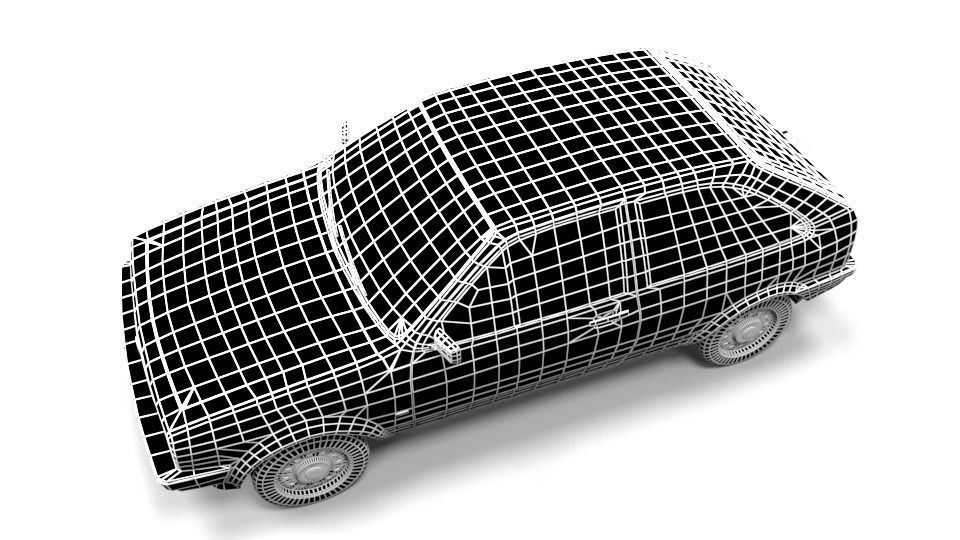3D model VW POLO COUPE 1980 VR / AR / low-poly | CGTrader