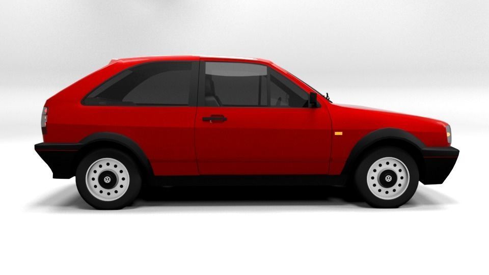 3D model VW POLO FACELIFT 1990 VR / AR / low-poly | CGTrader