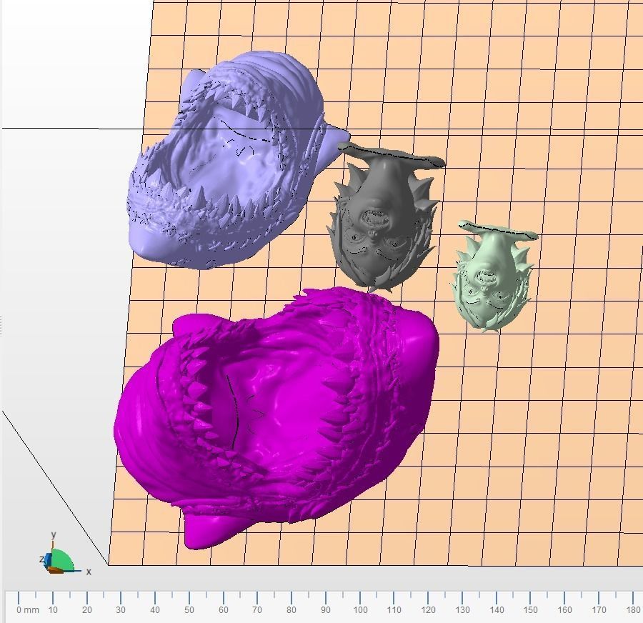 Ebisu in Shark costume 3D model 3D printable | CGTrader