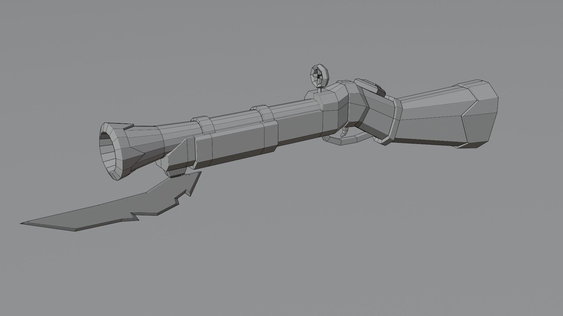 3D model Stylized Dwarf Gun 3D model VR / AR / low-poly | CGTrader