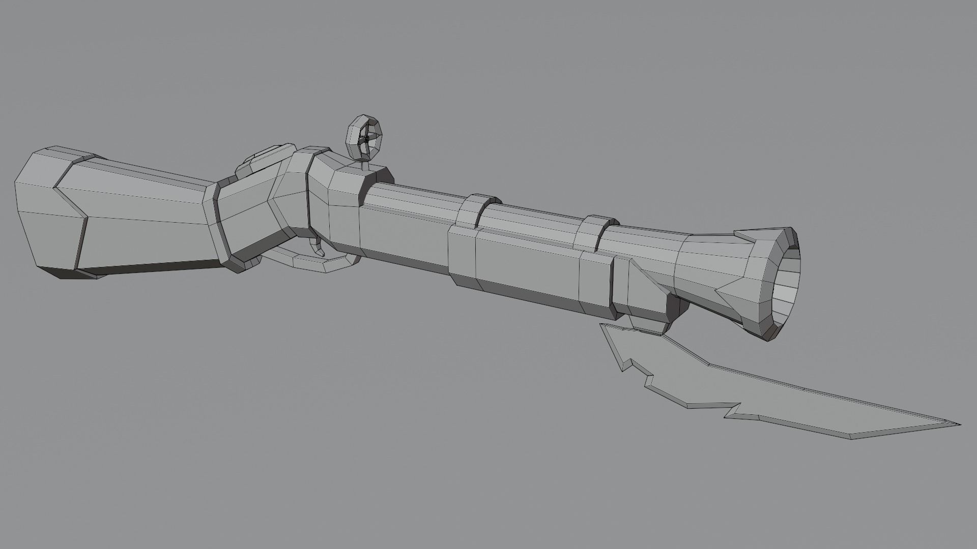 3D model Stylized Dwarf Gun 3D model VR / AR / low-poly | CGTrader