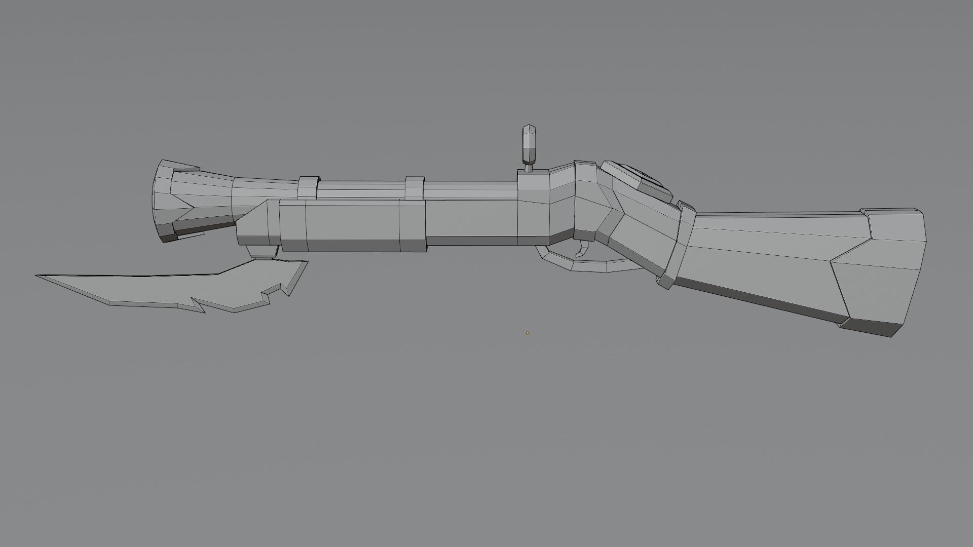 3D model Stylized Dwarf Gun 3D model VR / AR / low-poly | CGTrader