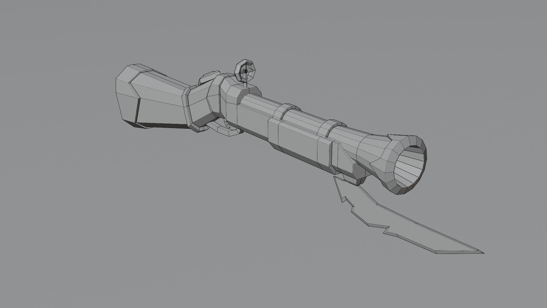 3D model Stylized Dwarf Gun 3D model VR / AR / low-poly | CGTrader