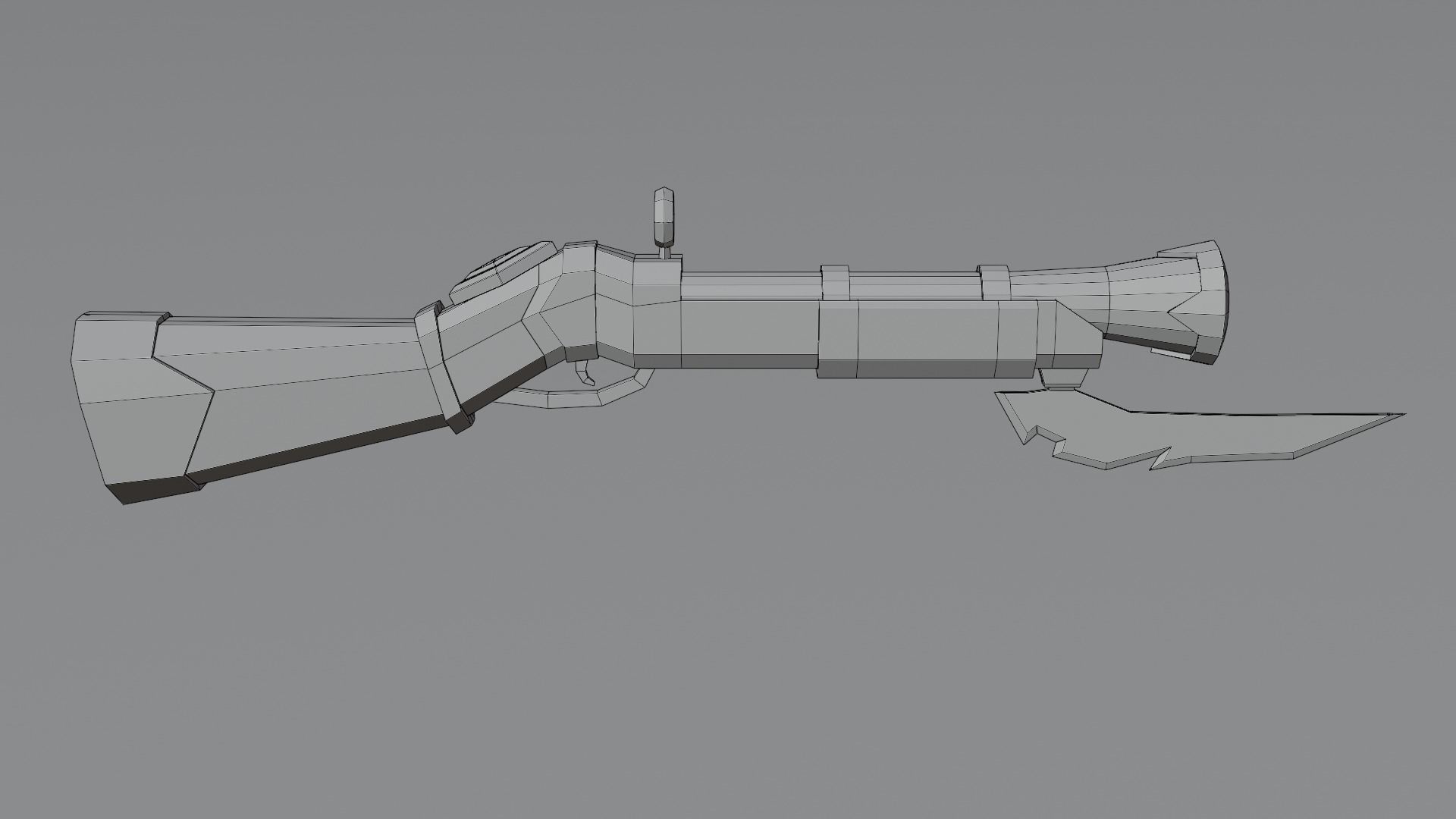 3D model Stylized Dwarf Gun 3D model VR / AR / low-poly | CGTrader