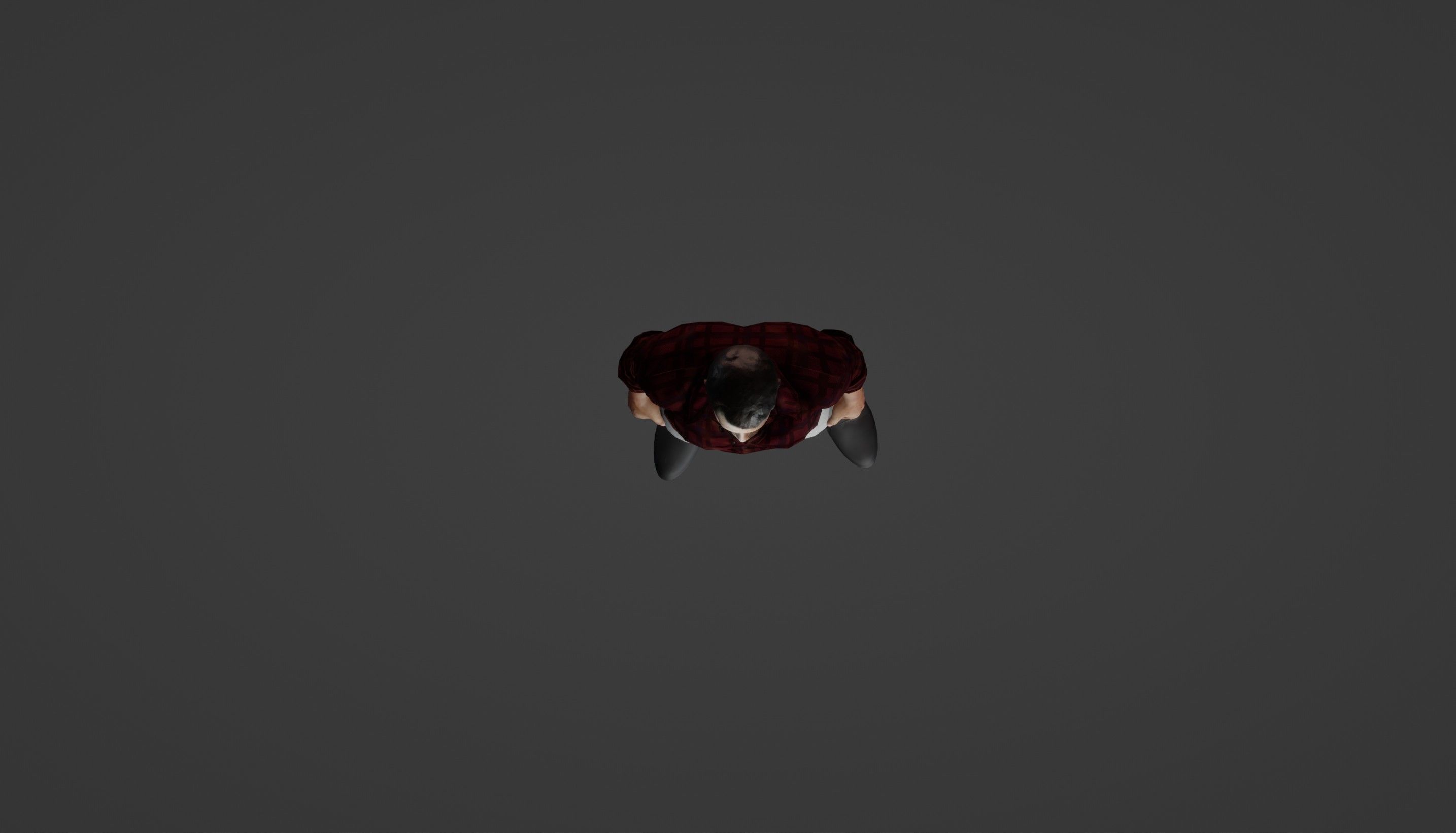 Standard man with stubble 3D model | CGTrader